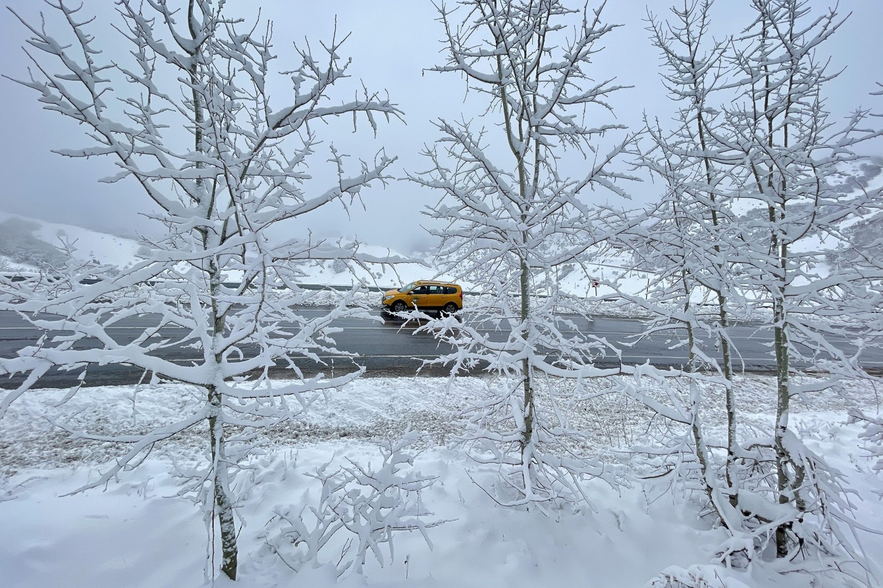 First snow in many provinces of Turkey | Daily Sabah