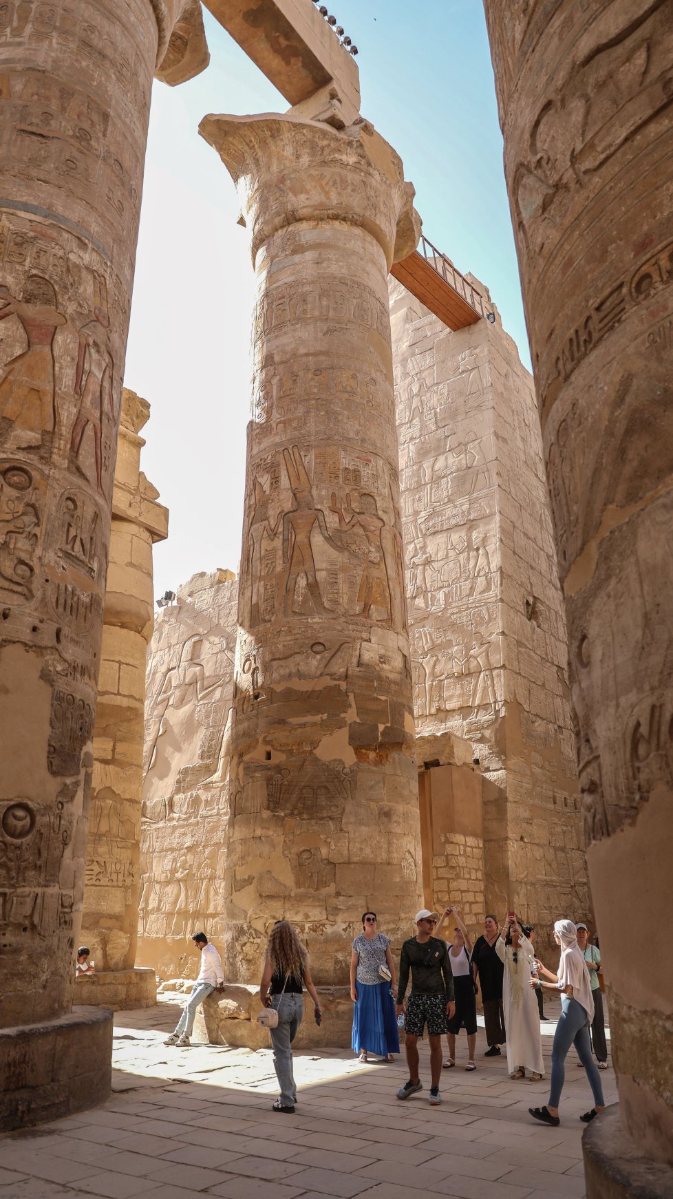 An open air museum: The Luxor Temple | Daily Sabah
