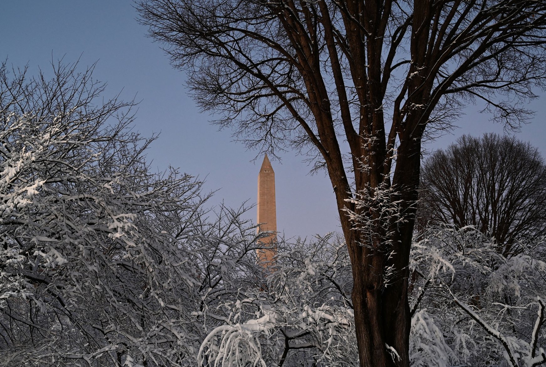 Winter storm hits Washington as it moves across US East Coast | Daily Sabah