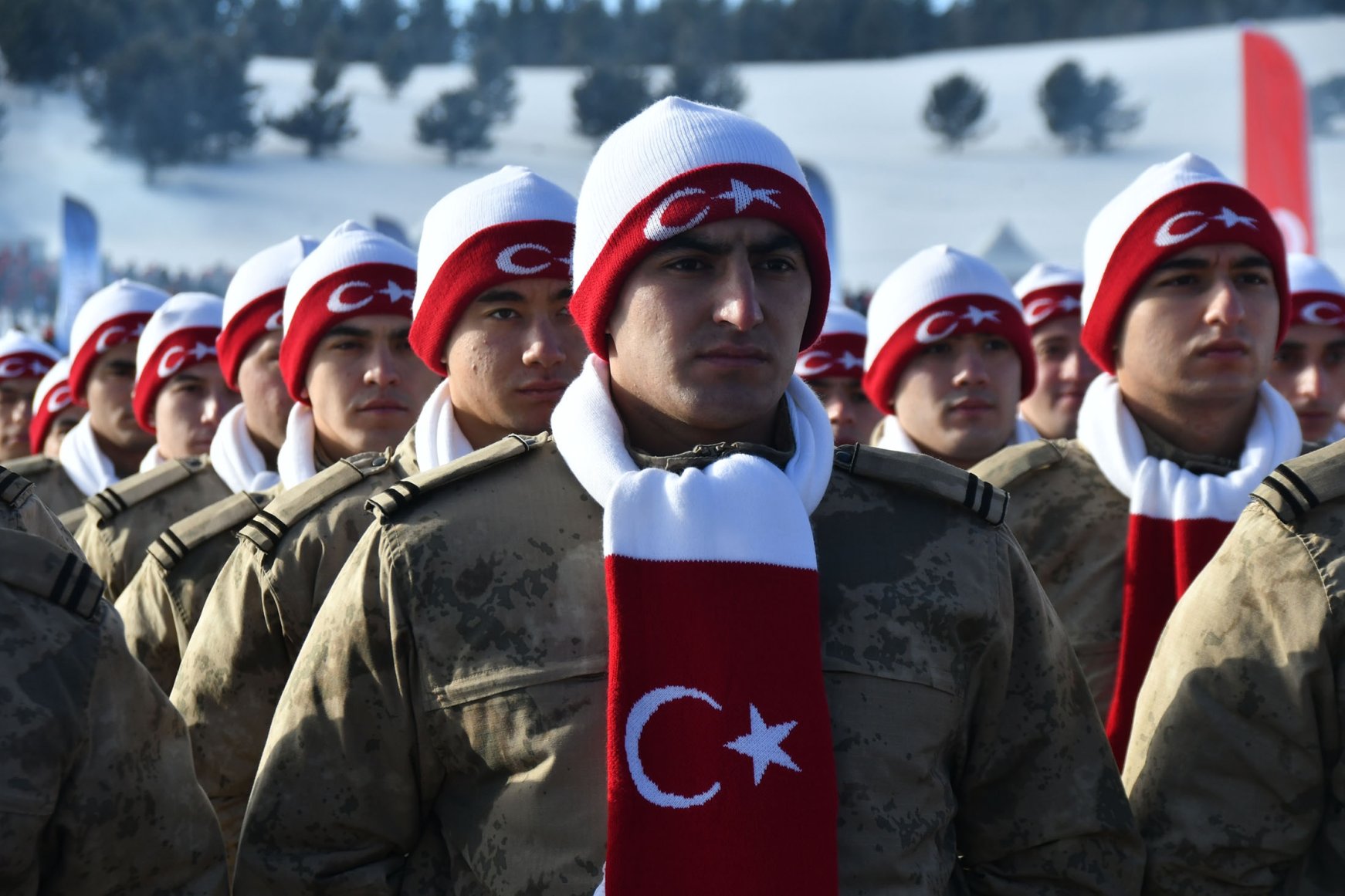 Thousands commemorate fallen Ottoman WWI soldiers in Sarıkamış | Daily ...