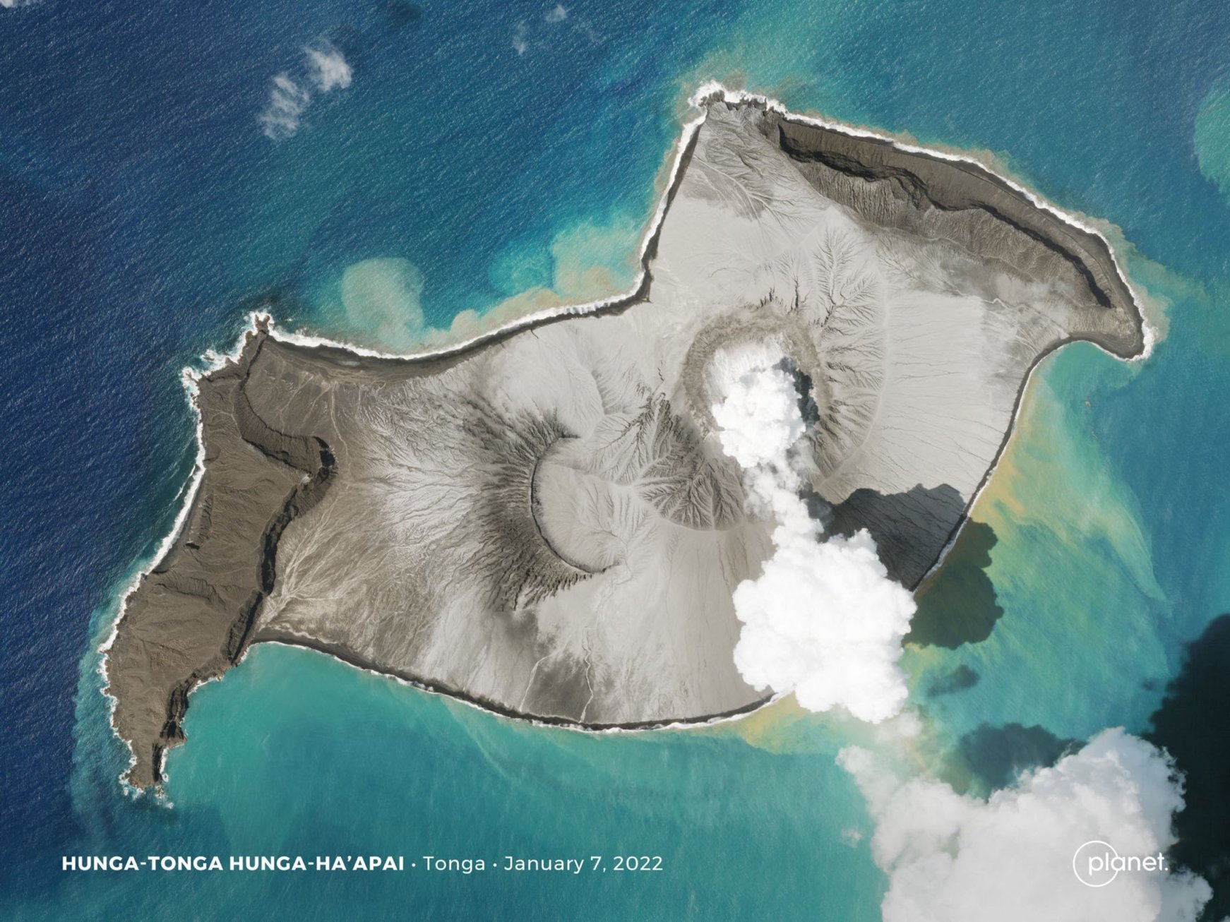 Undersea volcanic eruption caused tsunami, severe damage in Tonga ...