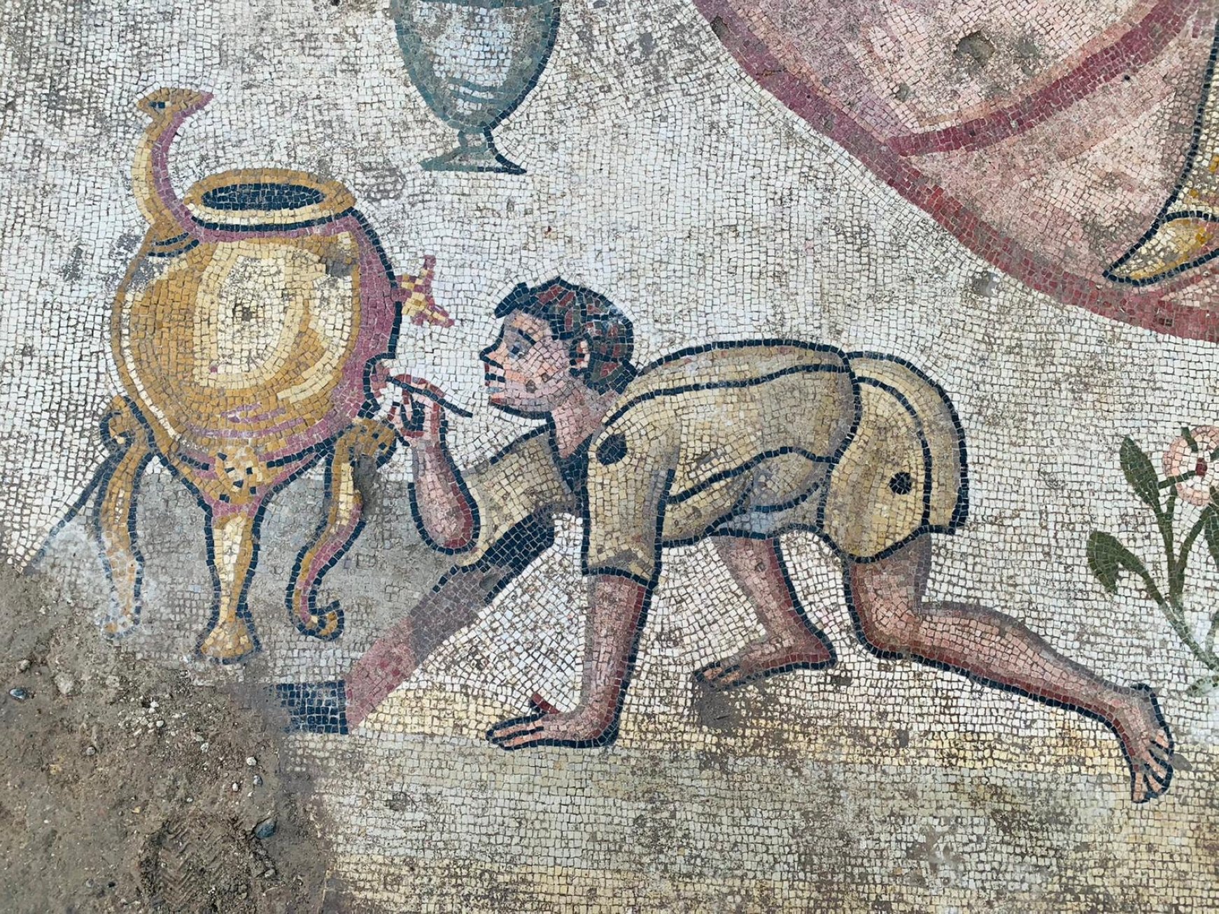 Party like it's 522: 1,500-year-old feast mosaic found in Turkey ...