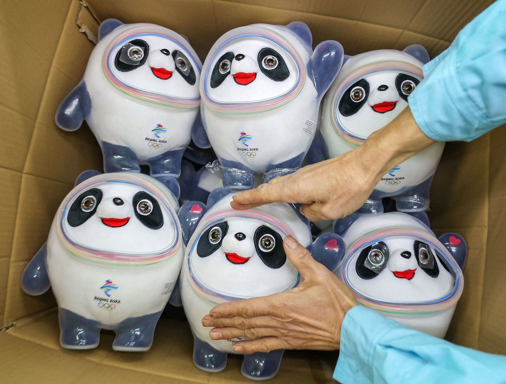 Panda Bing Dwen Dwen: Mascot madness takes over Beijing Olympics ...