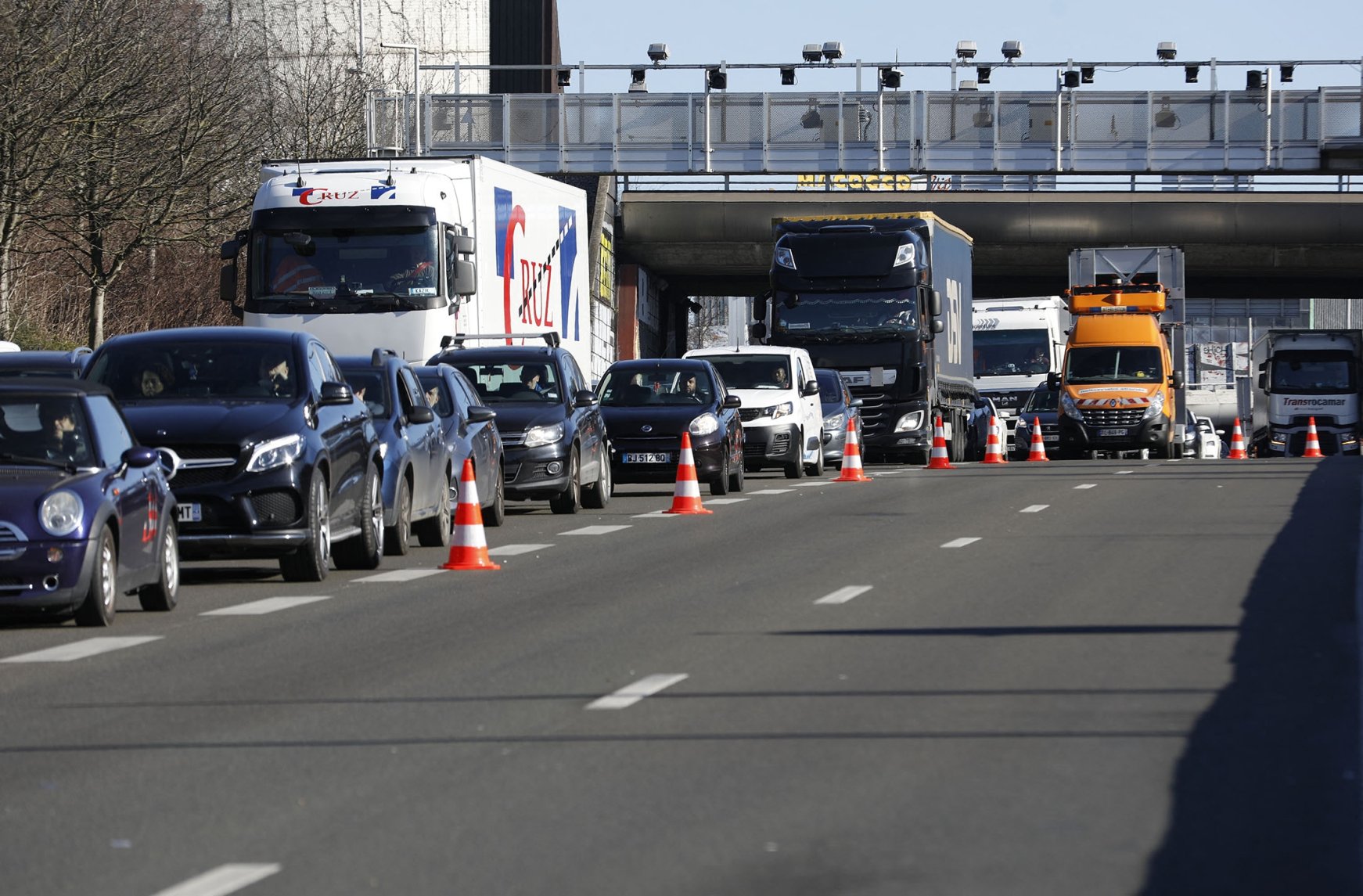 Paris police disperse so-called 'Freedom Convoy' | Daily Sabah