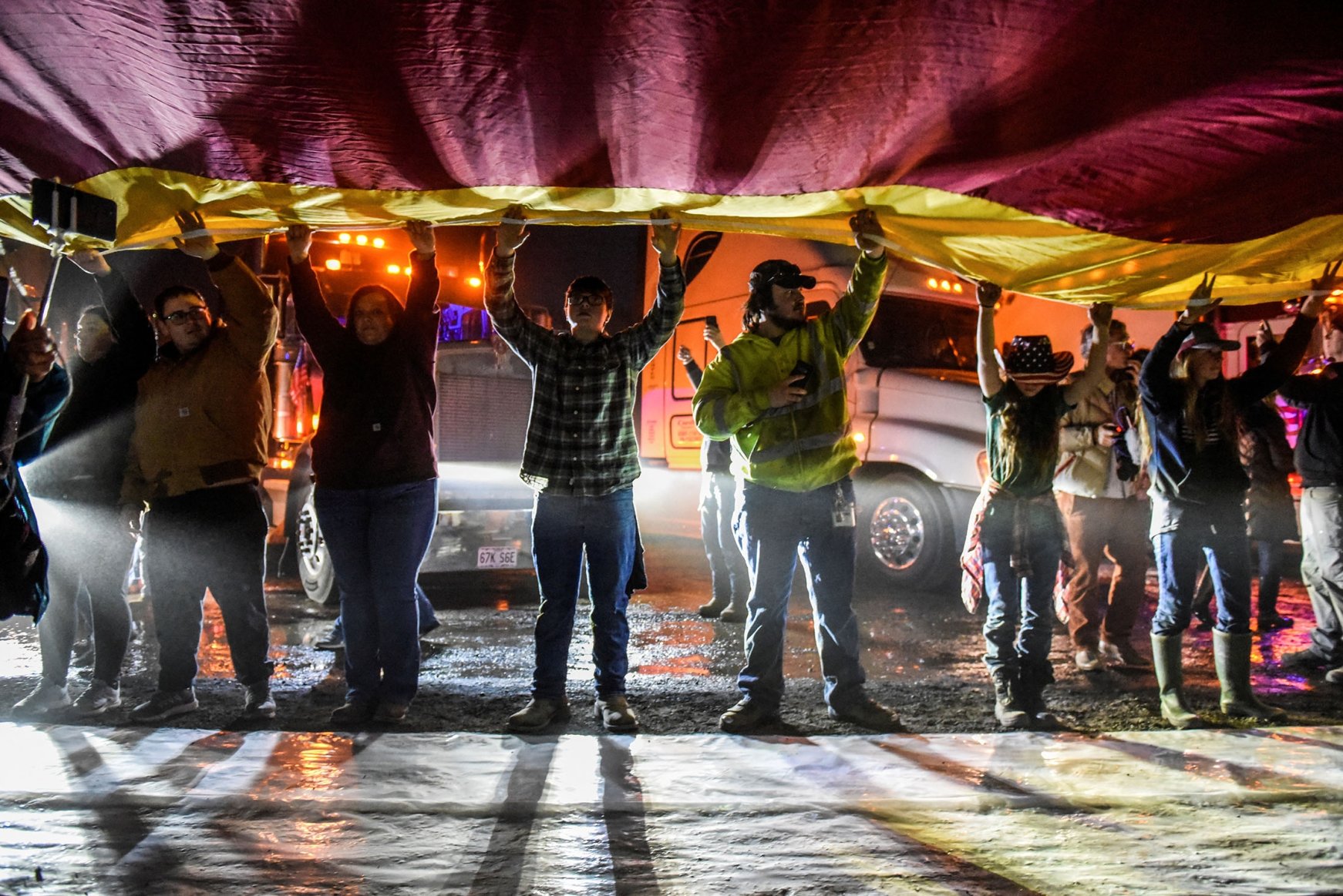 'People's Convoy' truck protest targets Washington | Daily Sabah