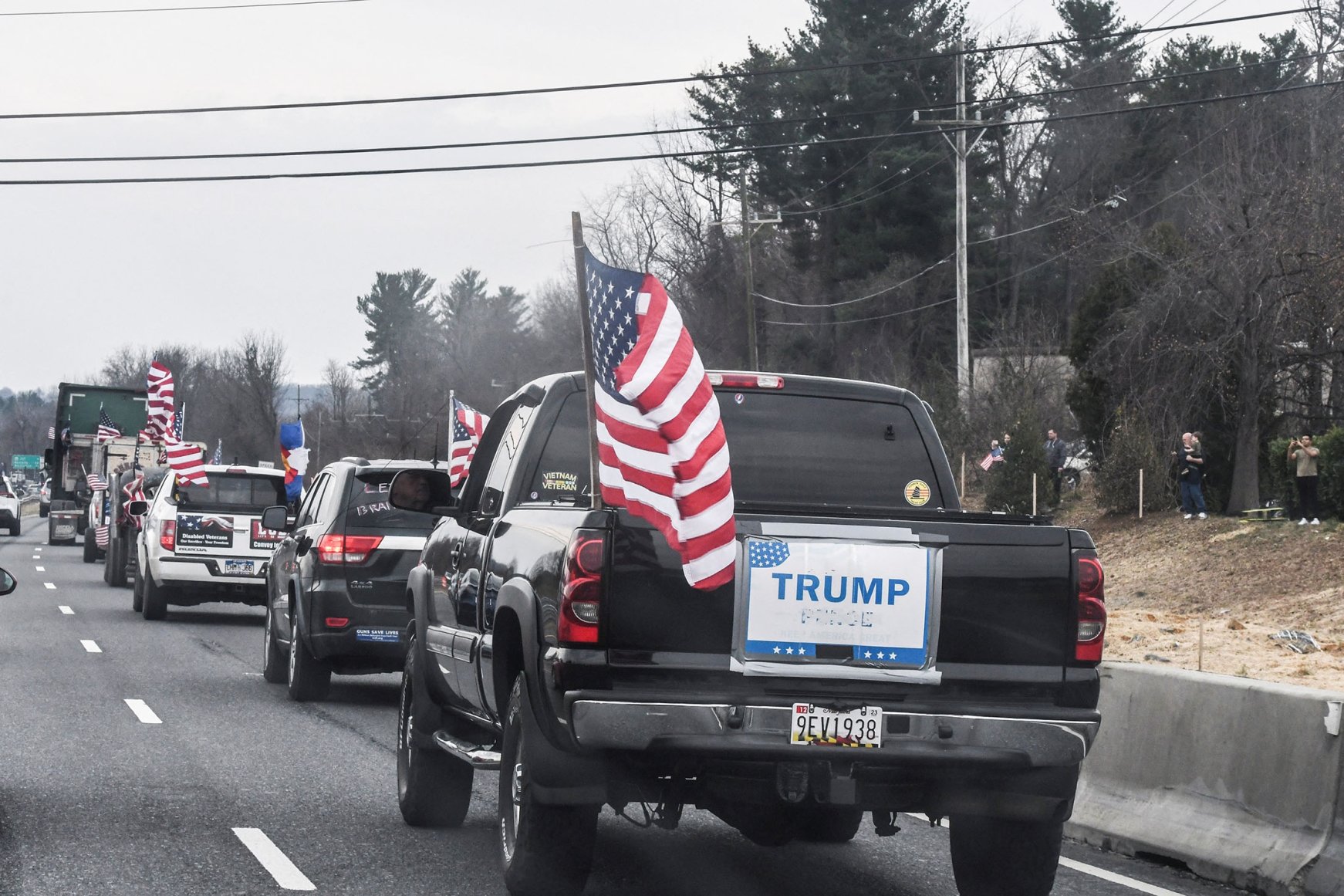 'People's Convoy' truck protest targets Washington | Daily Sabah
