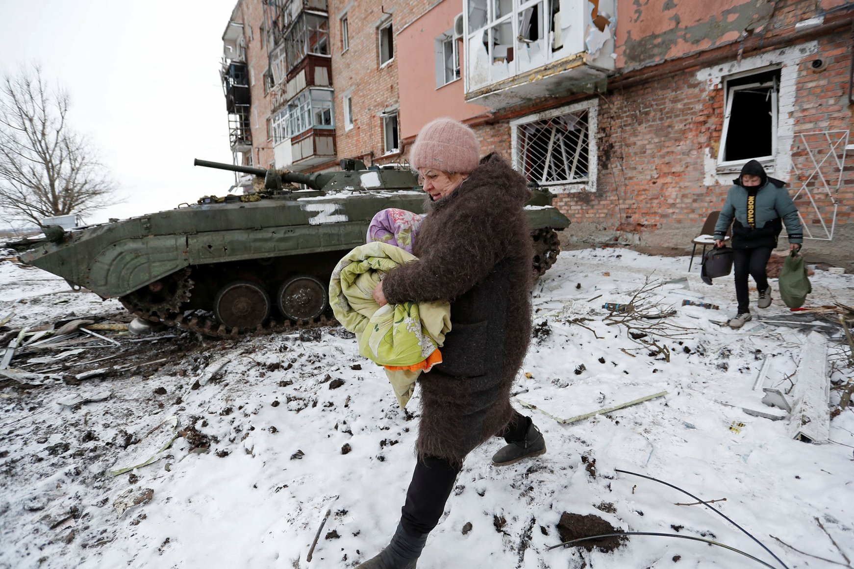 A look into devastated town of Volnovakha, Ukraine | Daily Sabah