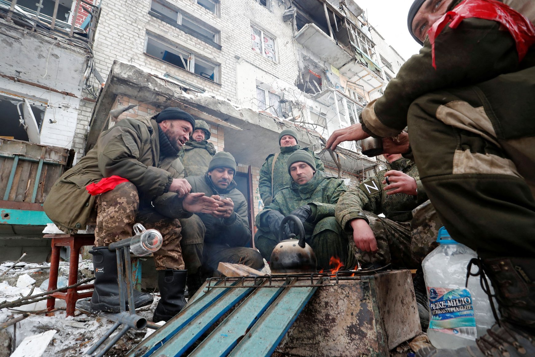 A look into devastated town of Volnovakha, Ukraine | Daily Sabah
