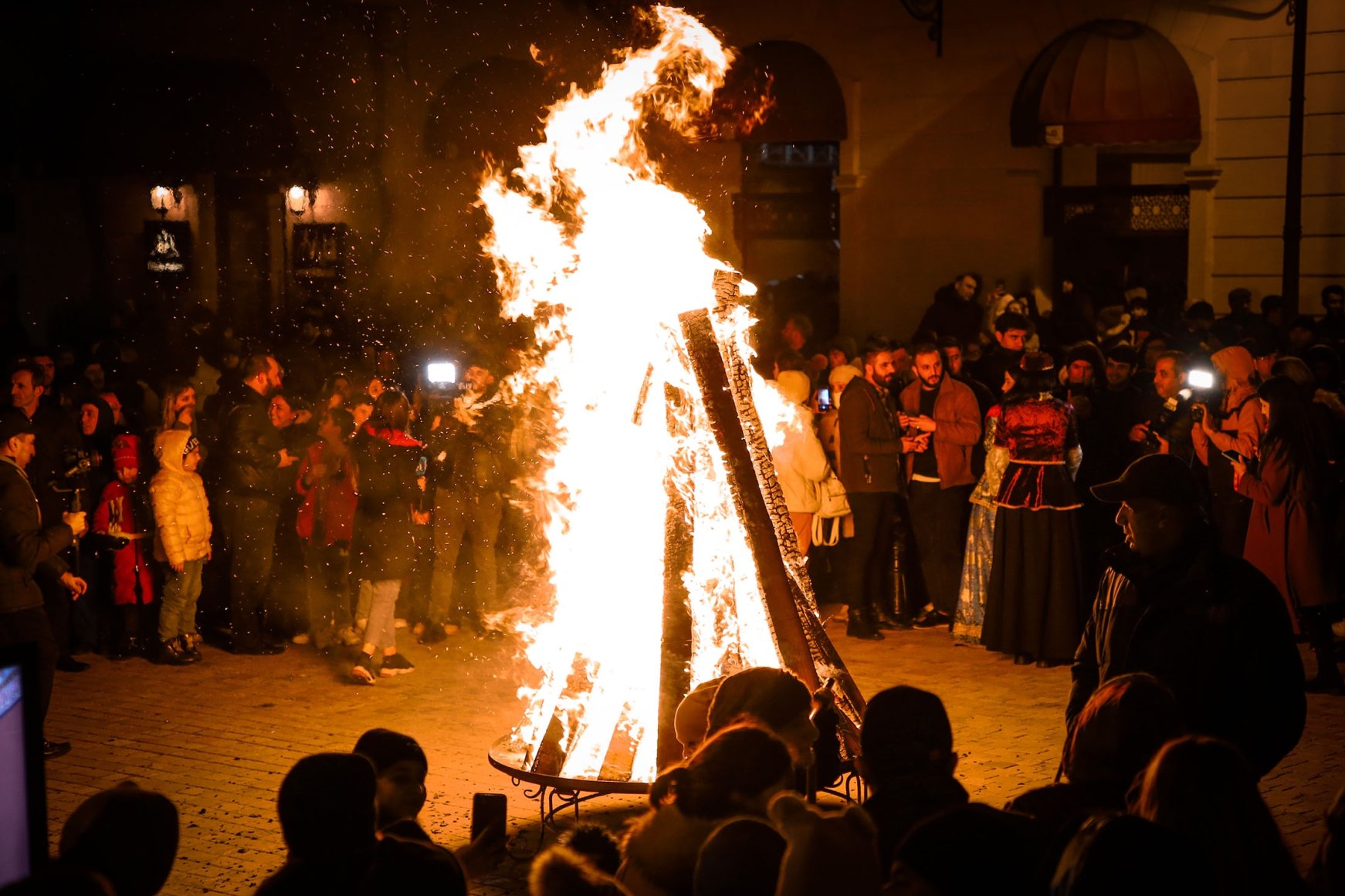 Firey spring festival back in full swing after pandemic: Nevruz | Daily ...