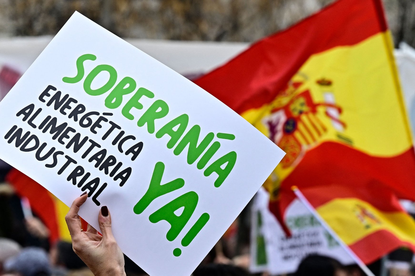 Spain hit by yet another mass protest over rising prices | Daily Sabah