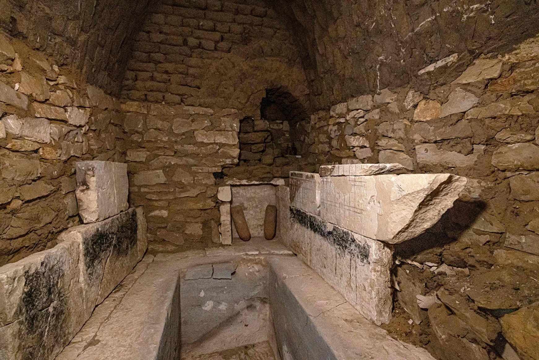 Egypt displays recently discovered ancient tombs in Saqqara | Daily Sabah