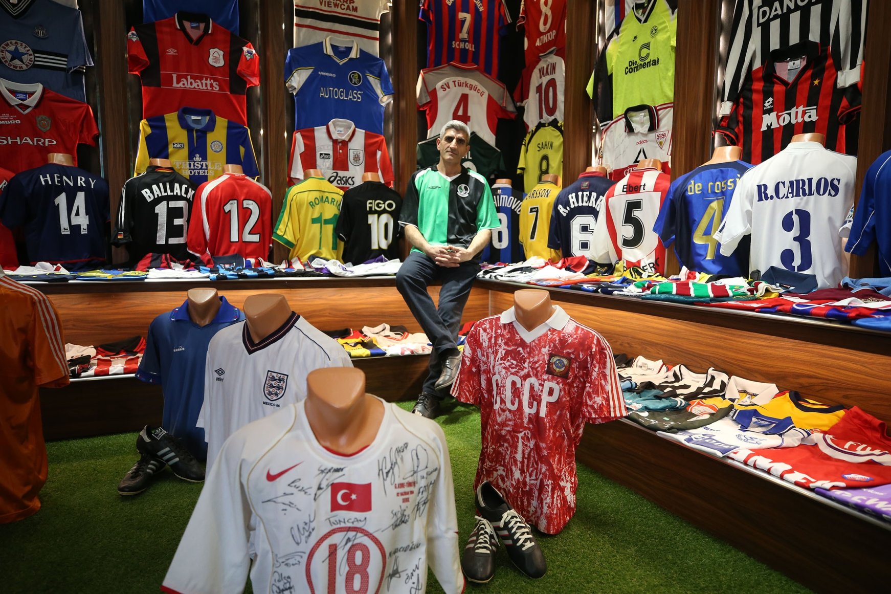 3,000 and more to come: Turkish man boasts huge jersey collection ...