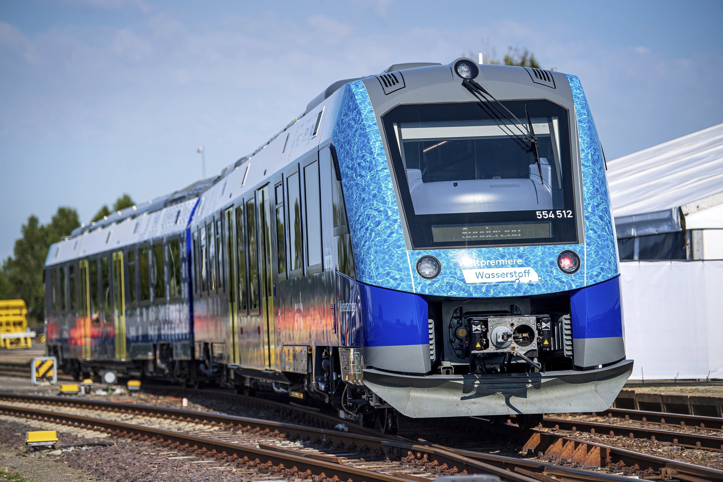 Whistle Blows In Germany For World s 1st Hydrogen Train Fleet Daily Sabah Whistle Blows In Germany For World s 1st Hydrogen Train Fleet Daily Sabah
