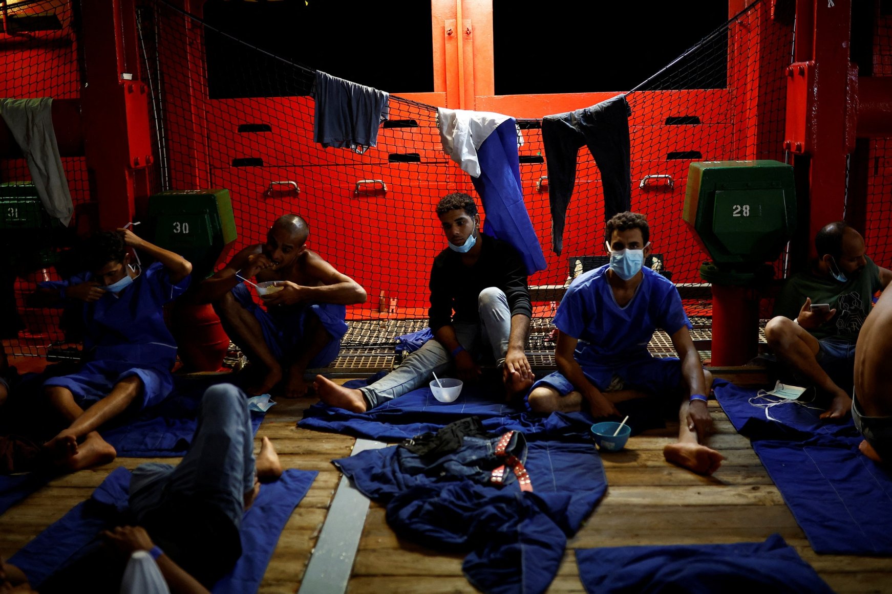 Life at sea aboard a migrant rescue ship | Daily Sabah