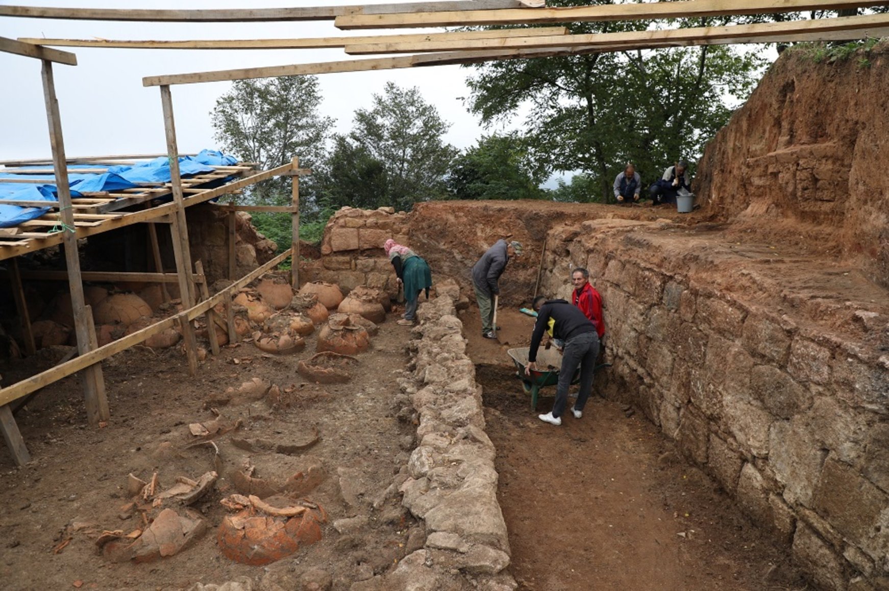 Clay masks, statues: Digs unveil ancient Kurul Castle's secrets | Daily ...