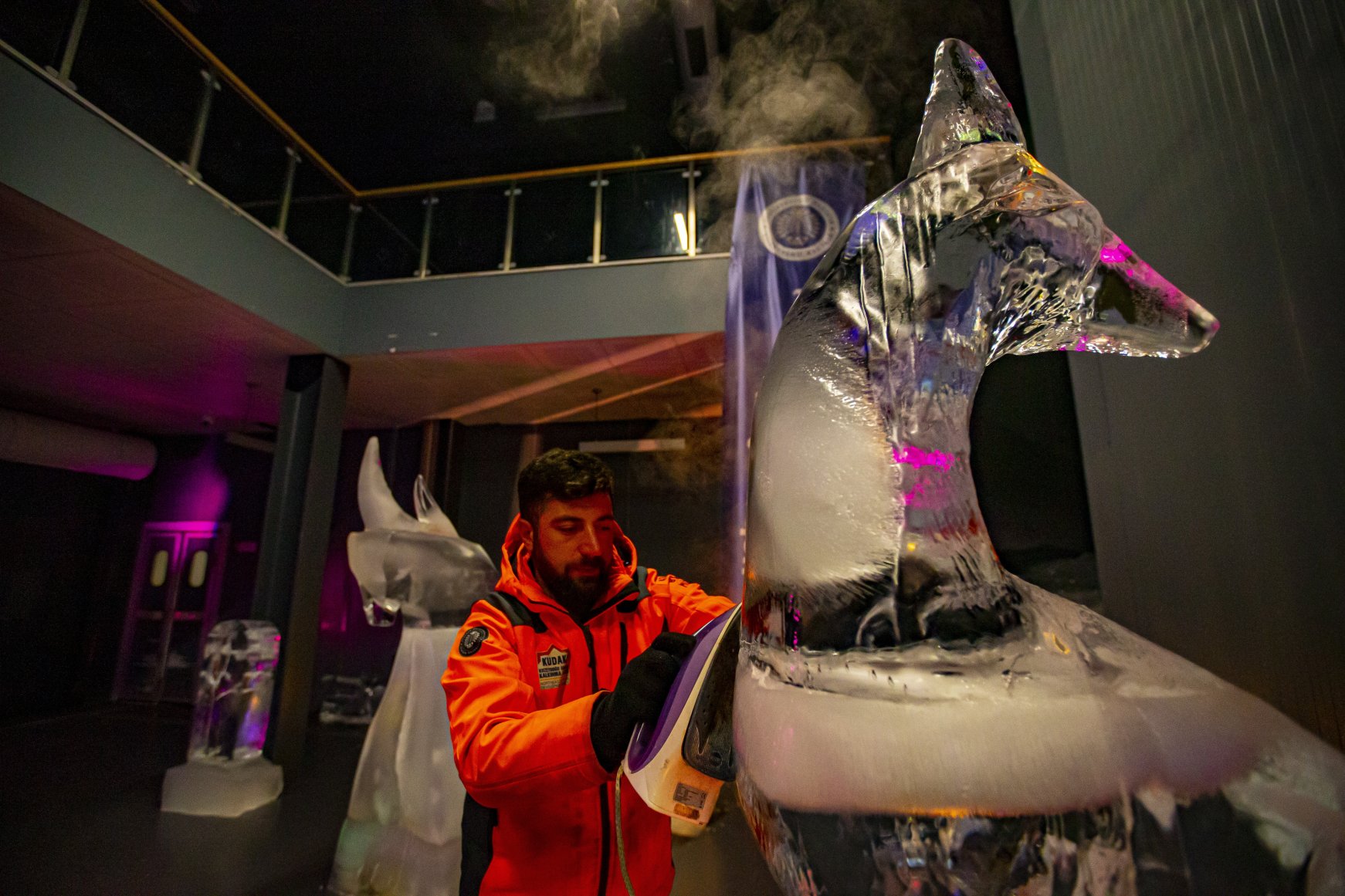 Türkiye's 1st ice museum takes visitors on Arctic-like journey | Daily ...