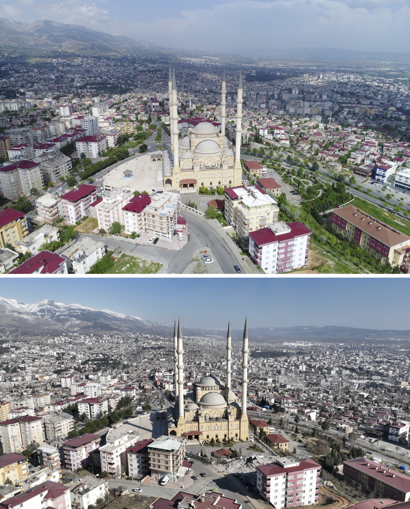 Türkiye quakes: Before and after photos capture devastation | Daily Sabah