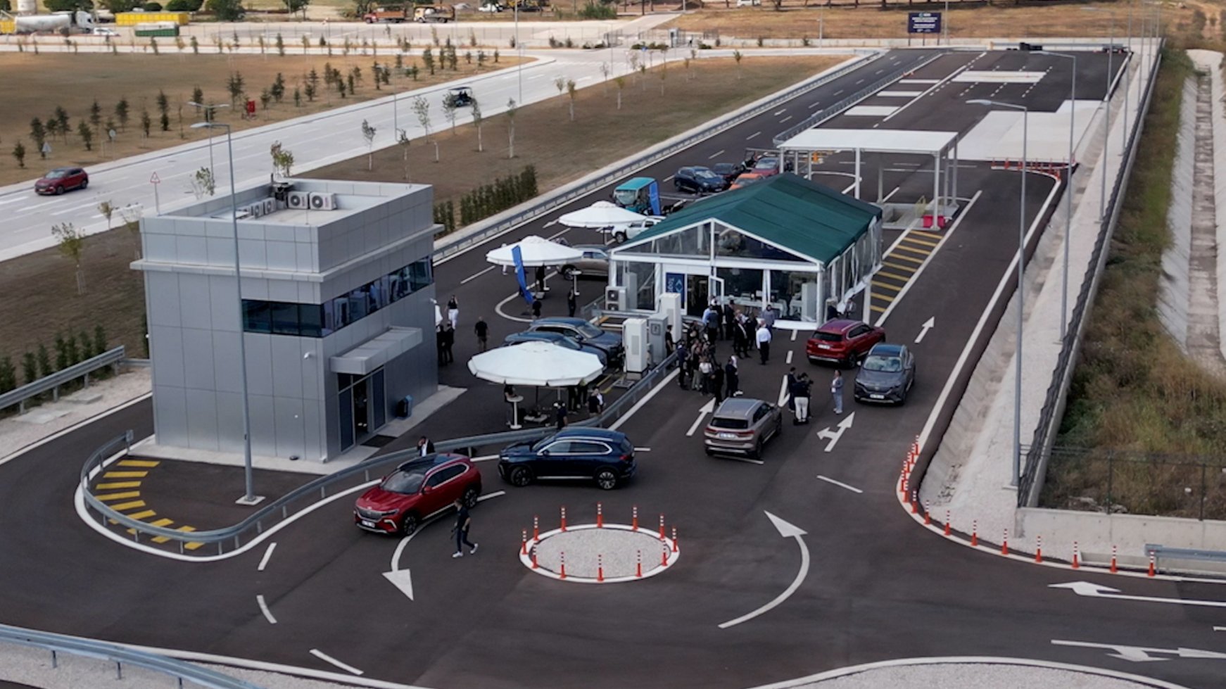 Production of national Turkish car Togg caught on camera in Bursa ...