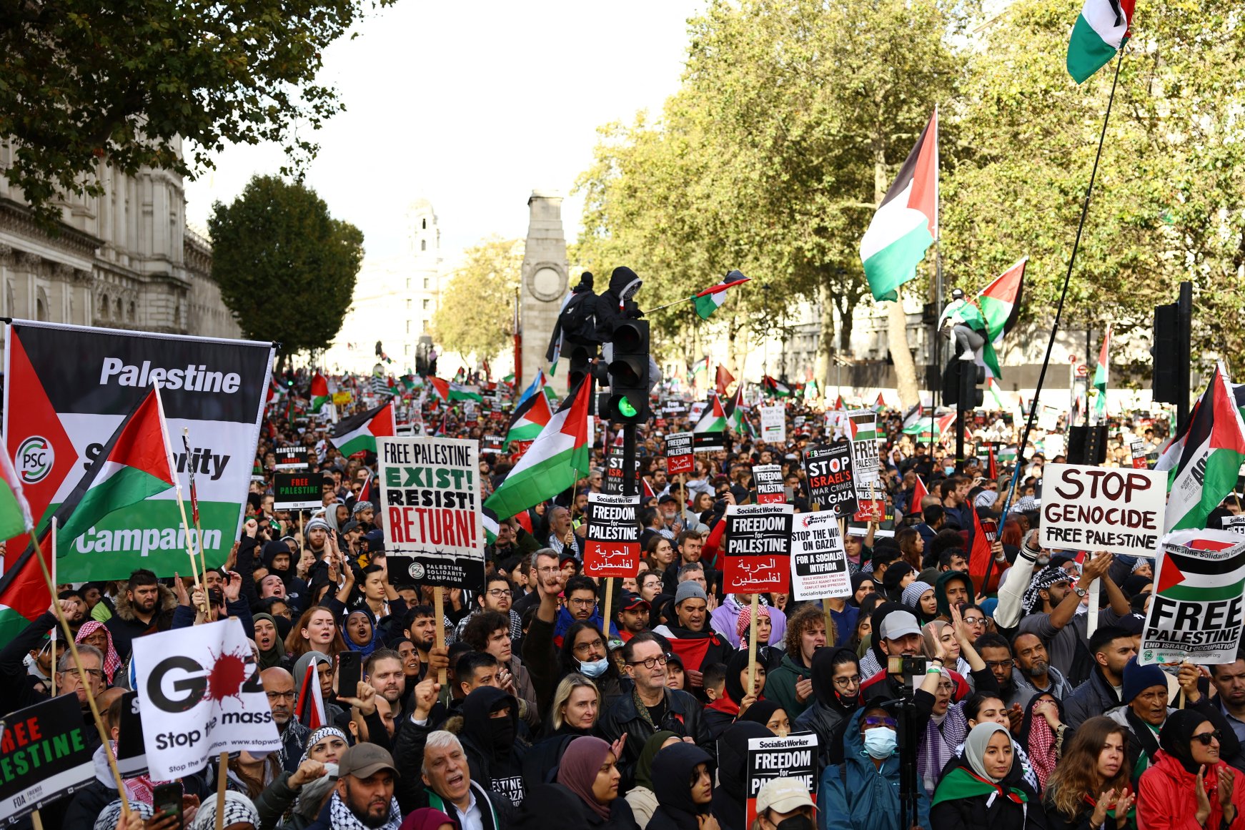 Millions across globe protest Israel's war crimes in Gaza | Daily Sabah