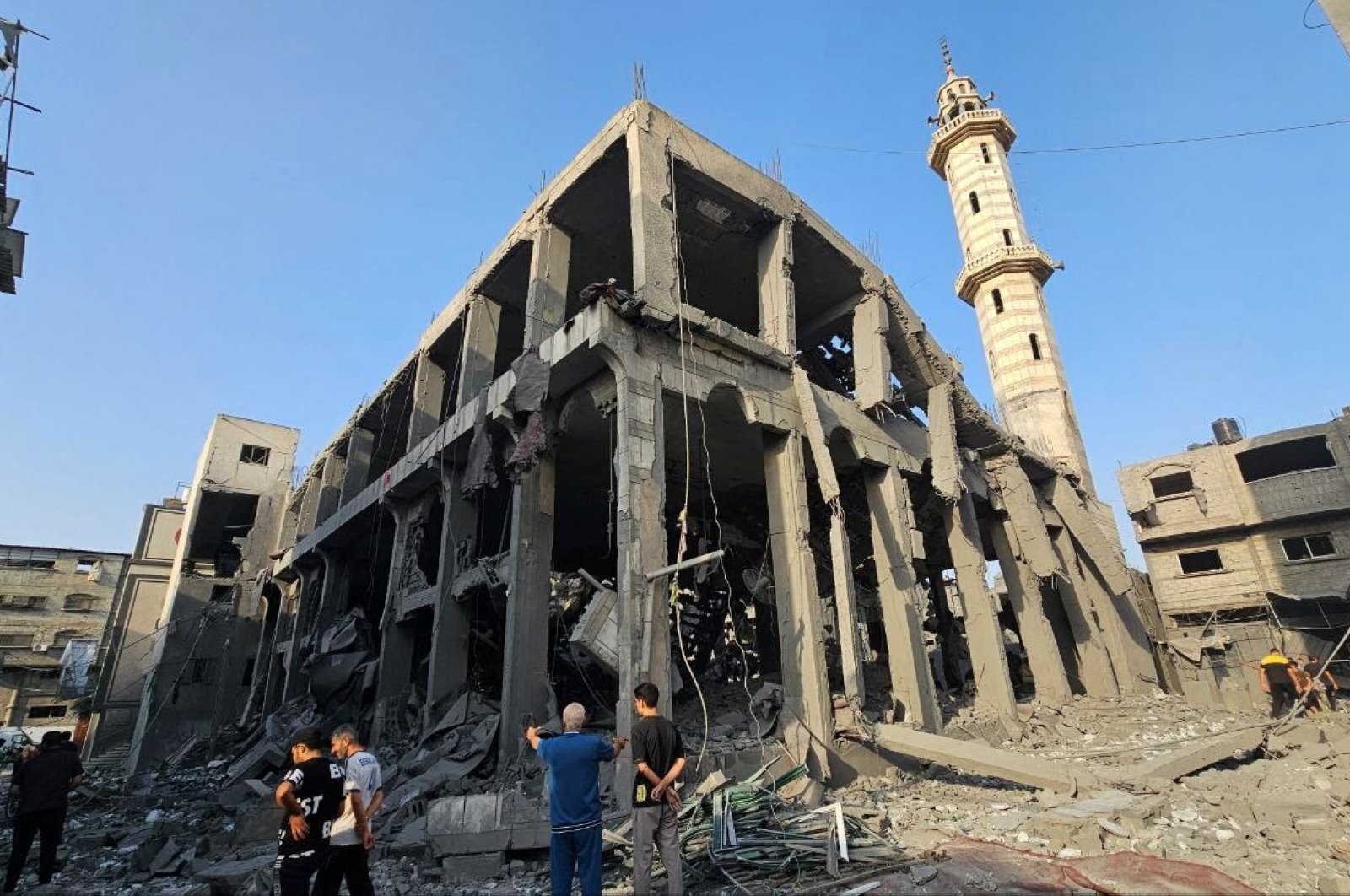 31 mosques destroyed in Israeli airstrikes on Gaza since Oct. 7 | Daily ...