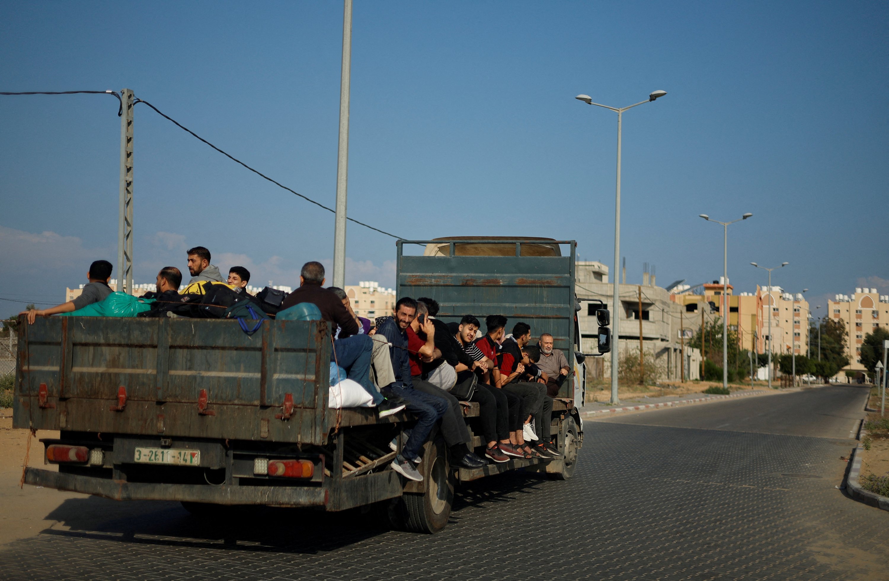 Casualties as Israel targets bus carrying civilians to southern Gaza ...