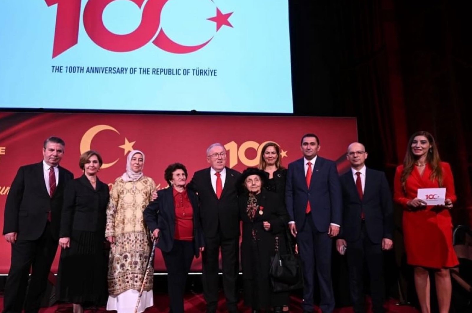 Historic 100th-anniversary celebration of Türkiye's republic in New ...