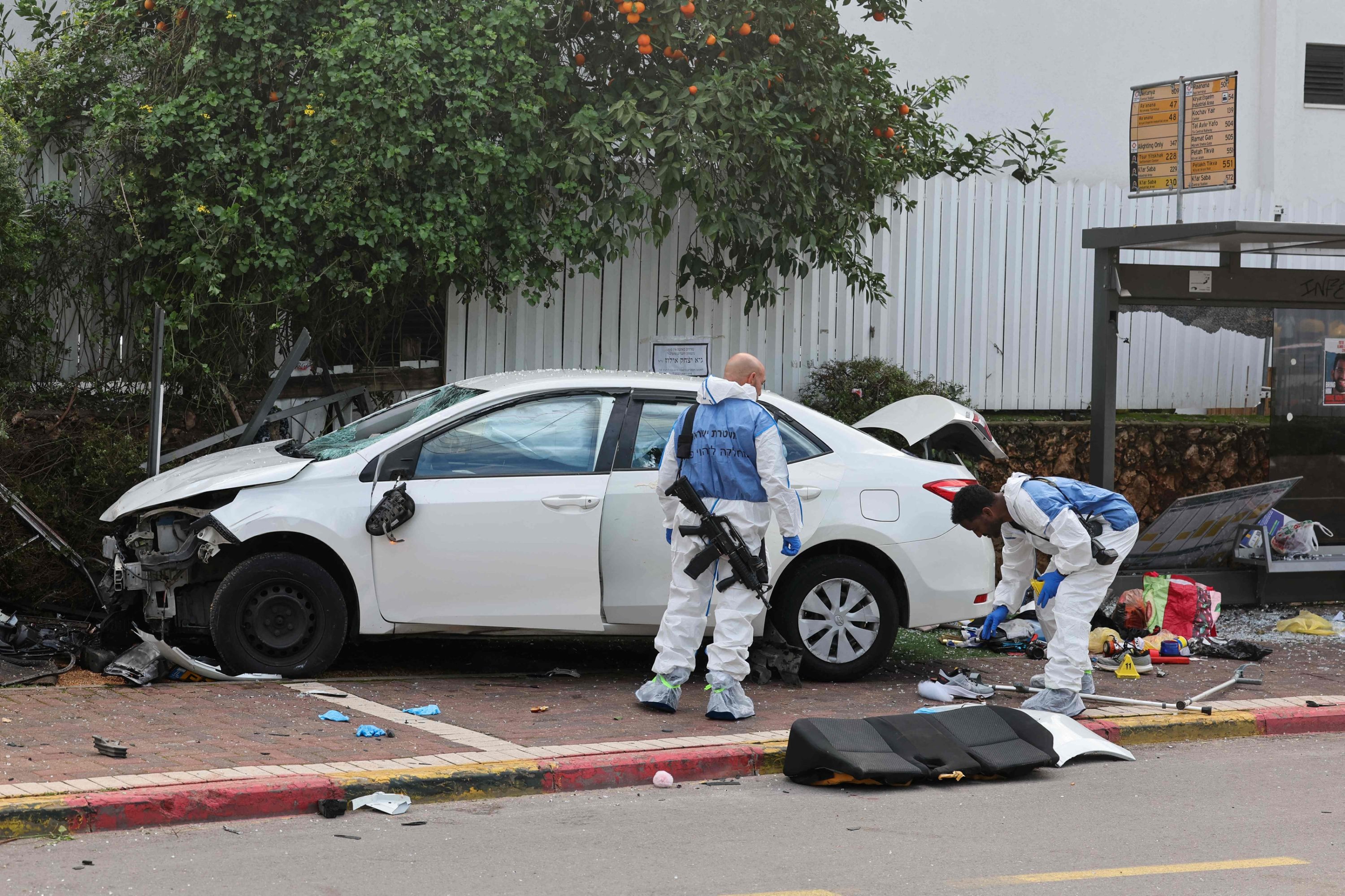 1 killed, 13 wounded in central Israel car-ramming incident | Daily Sabah