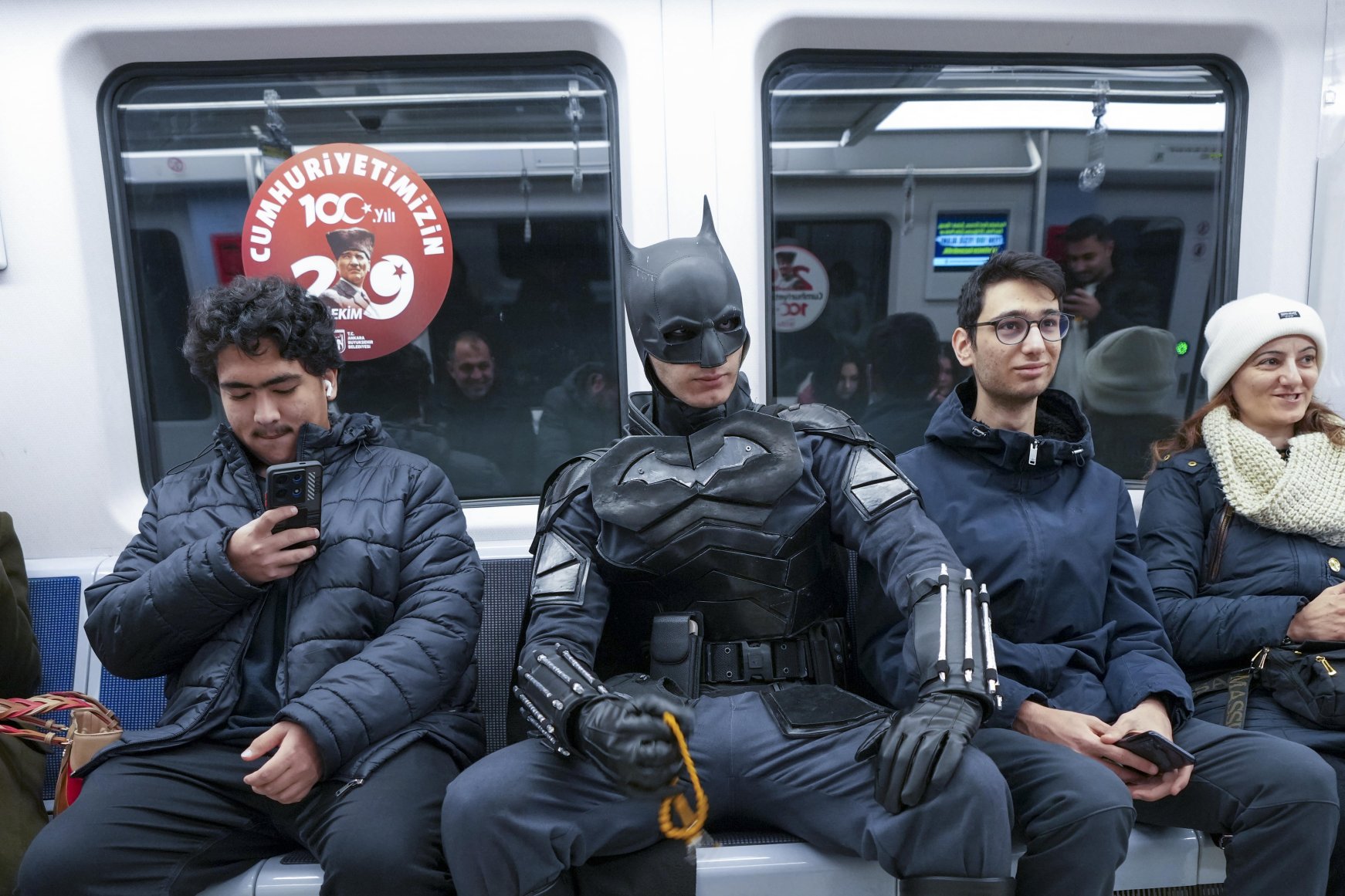 Türkiye's native 'Batman' roams streets of capital Ankara | Daily Sabah
