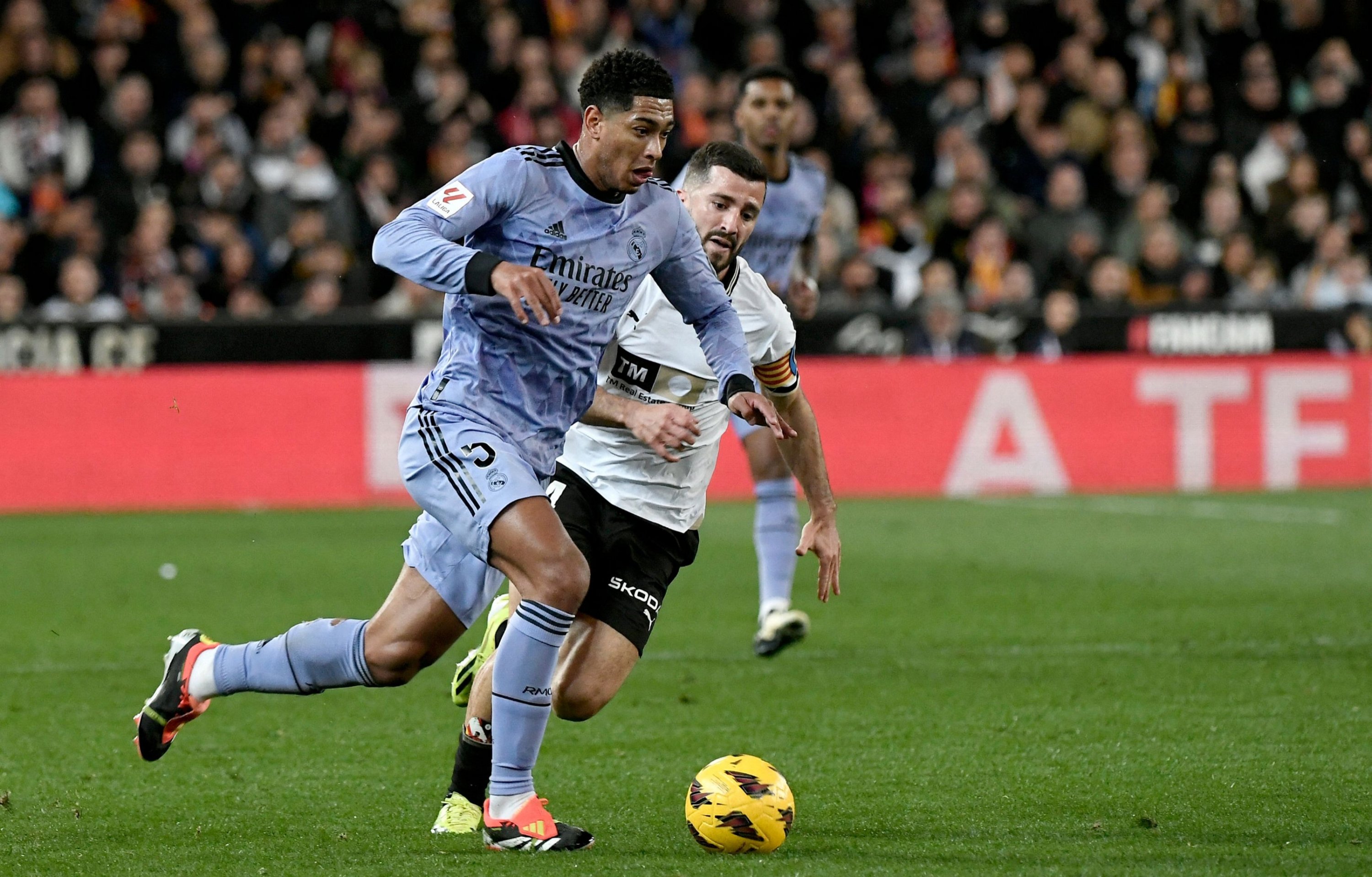 Madrid upset over Bellingham red card in moot Valencia draw | Daily Sabah