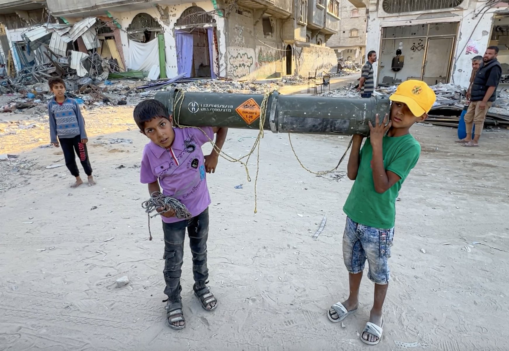 Bloody gift to children: Israeli weapons, ammunition of US origin ...