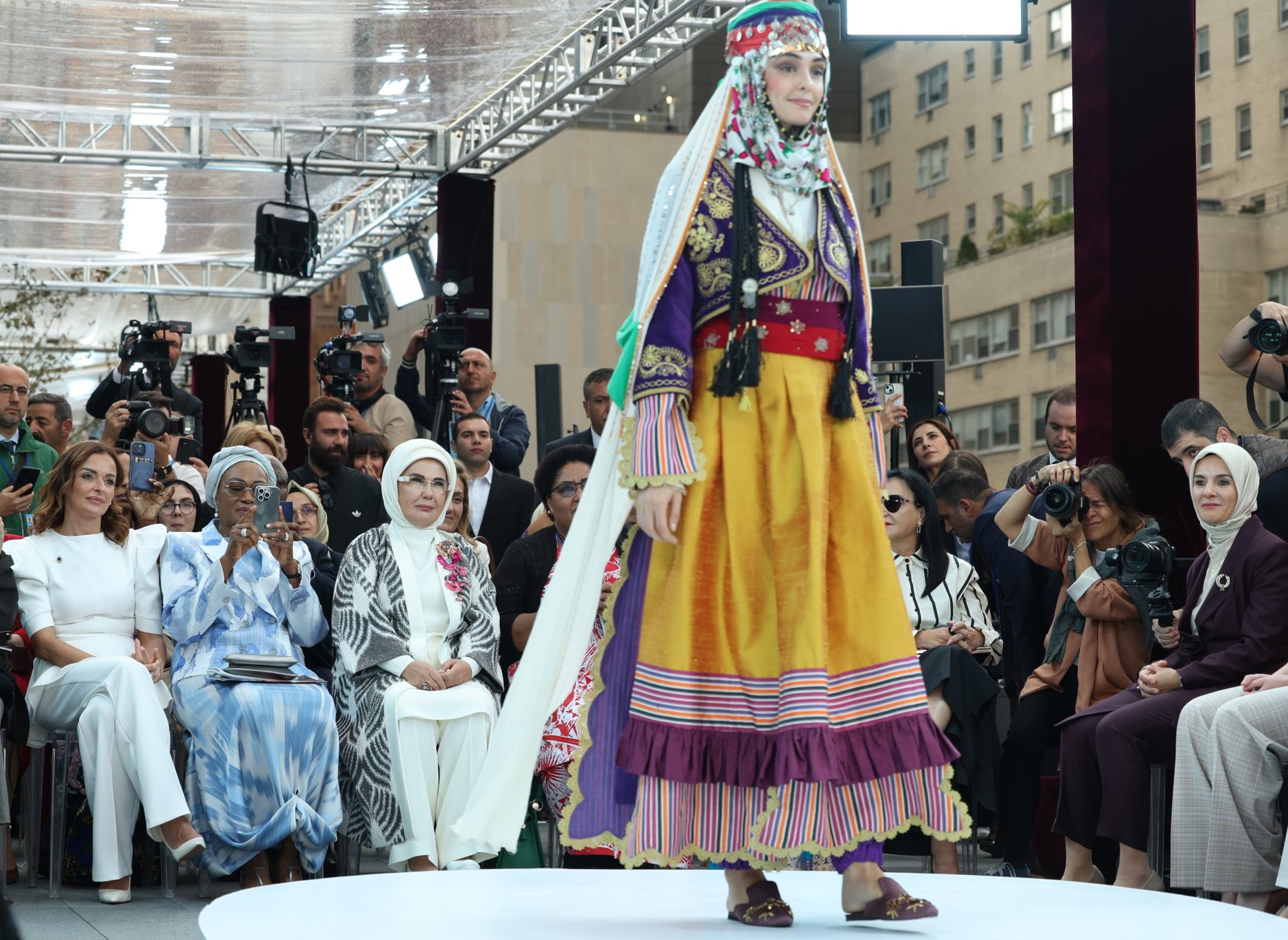 Emine Erdoğan introduces Ottoman, Anatolian bridal heritage in NYC ...