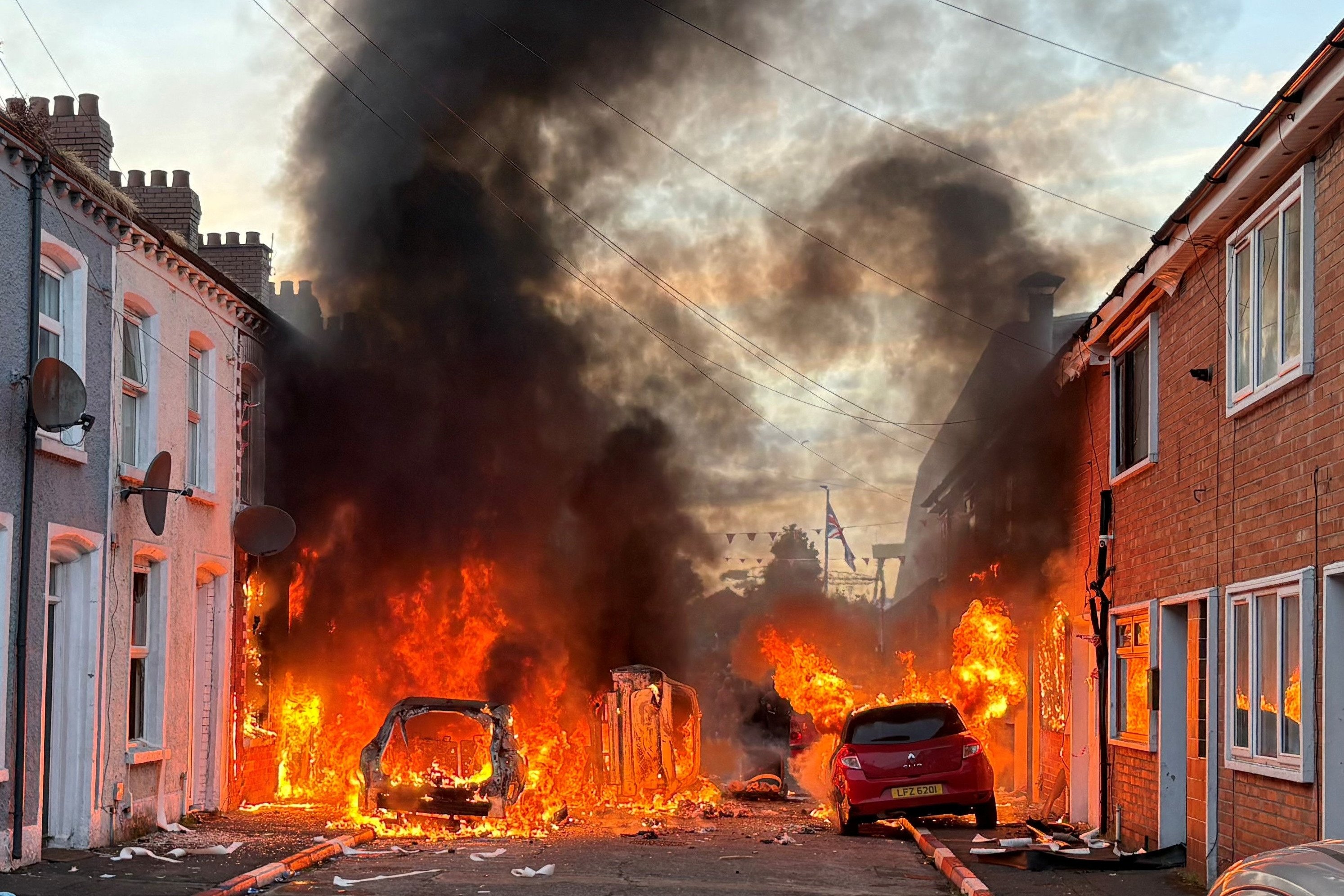 N. Ireland sees night of anti-immigrant violence over stabbing case ...