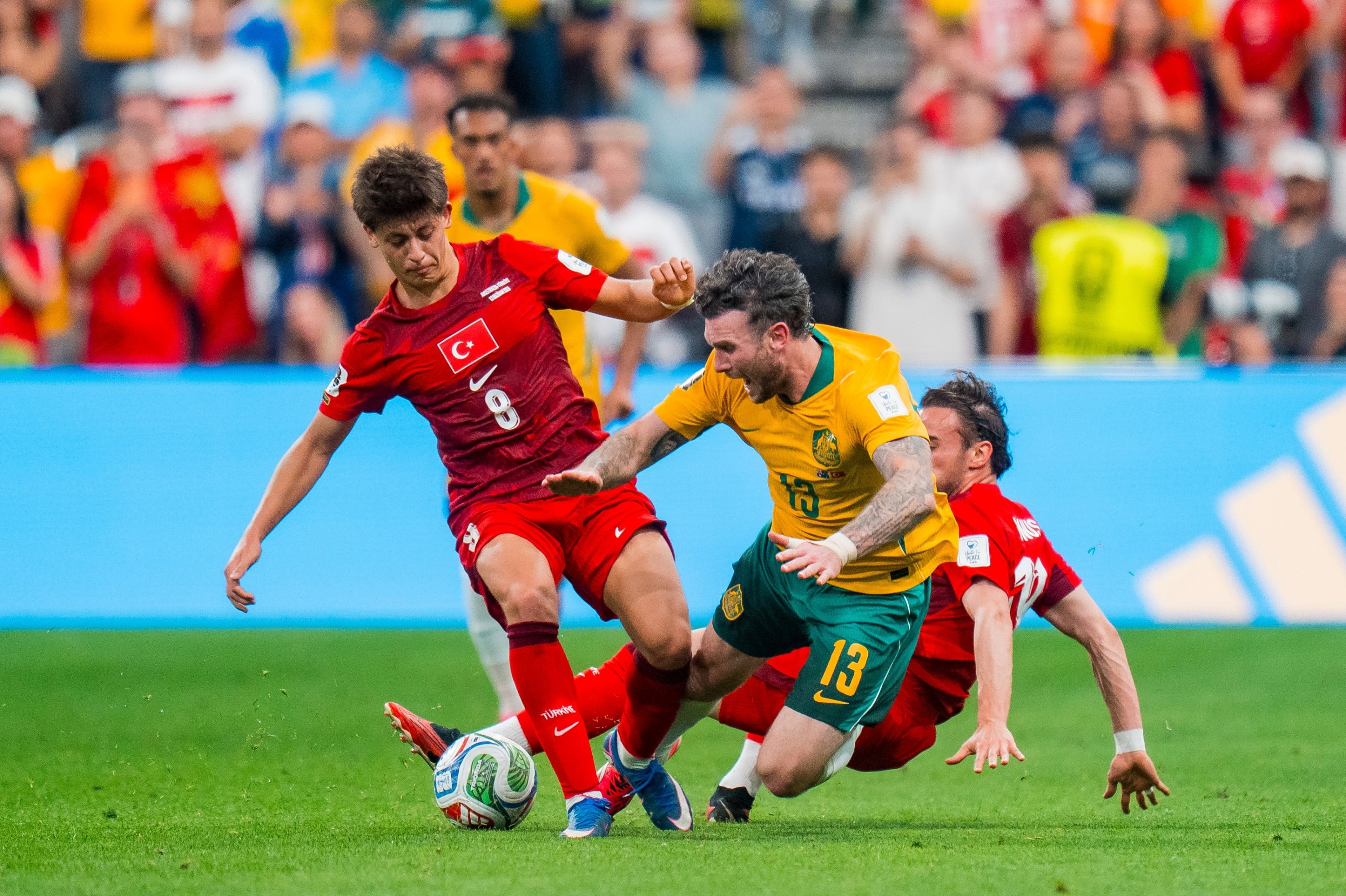 Australia's defense masterclass mars Türkiye's World Cup return | Daily ...